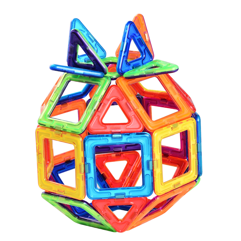 Magnetic building blocks 34 pcs