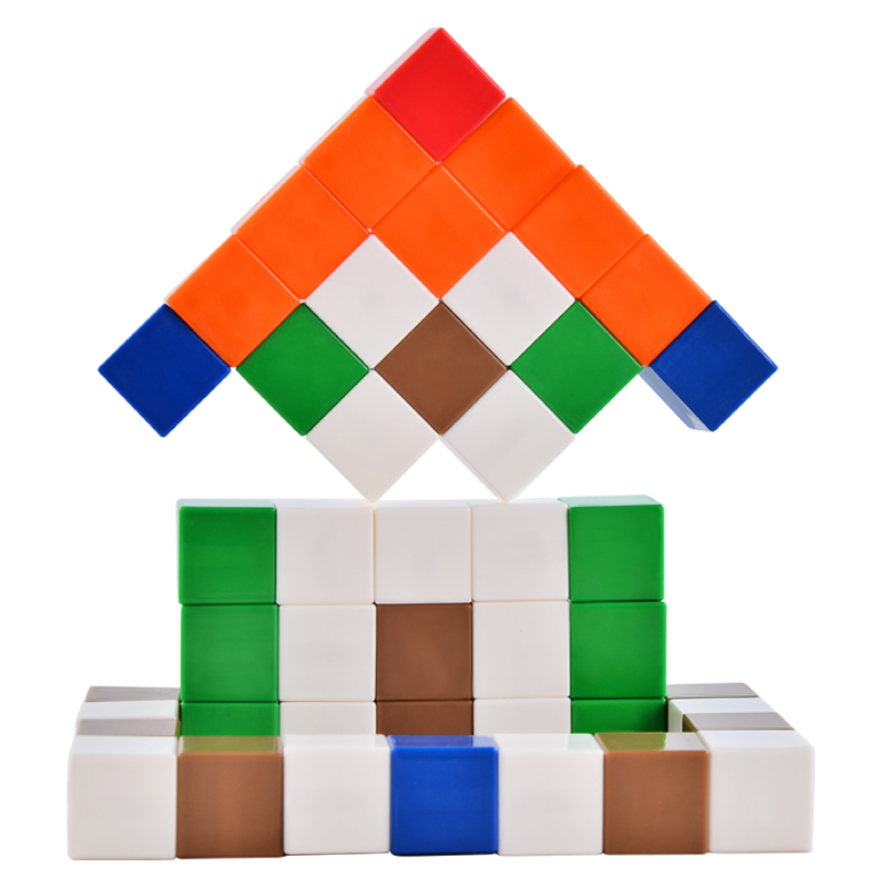 Mgnetic Cubes Solid Color 201pcs