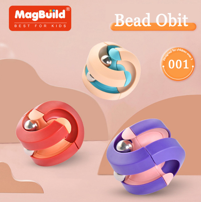 Bead orbit Fidget toys fingertip spinner